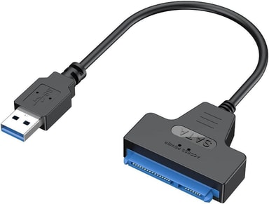 NÖRDIC USB-A till SATA adapter 2,5 SATA III HDD 5Gbps - Elgiganten ...