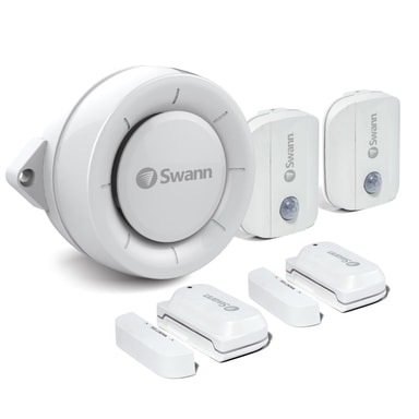 Swann Home Security Alert Kit (4 Sensors + Siren) - Elgiganten - Elgiganten