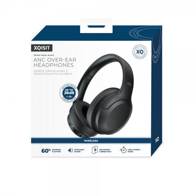 XQISIT Hörlurar OE750i ANC Over-Ear Headphones Pearl Black - Elgiganten ...