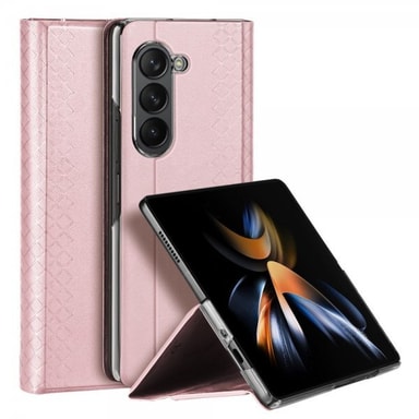 DUX DUCIS Samsung Galaxy Z Fold 5 Fodral Bril Series Rosa - Elgiganten - Elgiganten