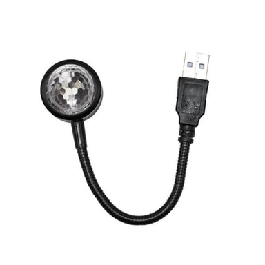 USB Lampa bil sovrum tak Projektor DiskoKula Romantisk Dekor ...