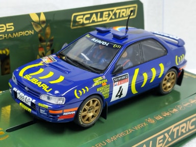 Scalextric Subaru Impreza - 95 världsmästare - Elgiganten