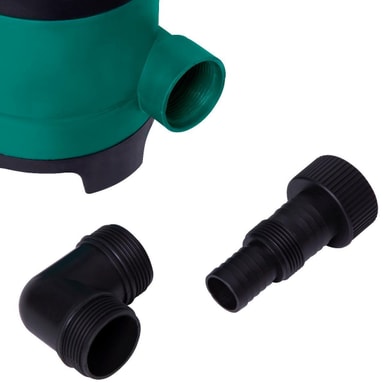 VONROC Dränkbar pump 400W – 8000L / h | För smutsig och rent vatten ...