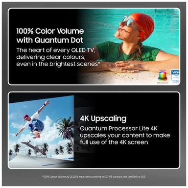 Samsung 55" QE1D 4K QLED Smart TV (2024) - Elgiganten - Elgiganten