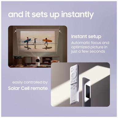 Samsung The Freestyle 2. gen smart projektor - Elgiganten
