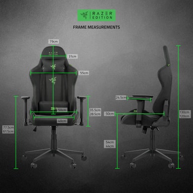 Razer Tarok Essentials X Cloth gamingstol - Elgiganten - Elgiganten