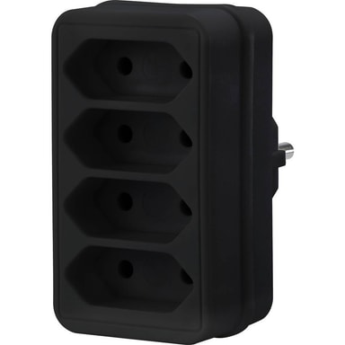 Sygonix SY-4673750 Grenuttag Svart - Elgiganten - Elgiganten