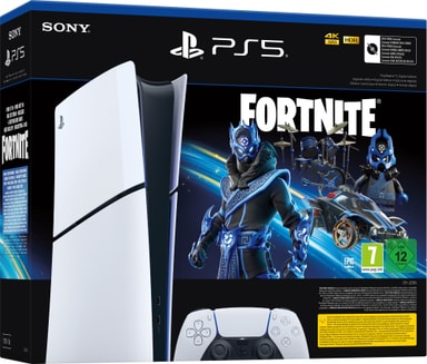 PlayStation 5 Slim Digital Edition (Fortnite-paket) - Elgiganten ...