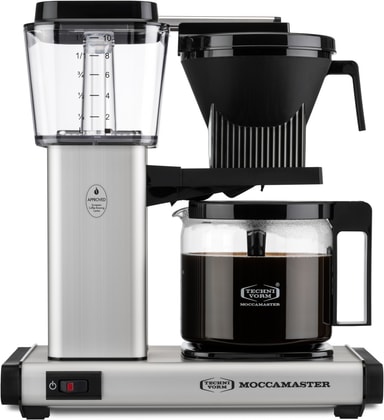 Moccamaster One Switch kaffebryggare 53750 (matt silver) - Elgiganten