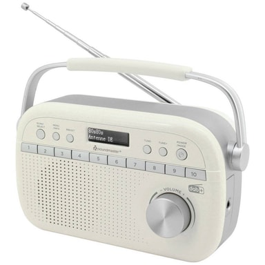 soundmaster DAB280BE Bordsradio DAB+, FM Beige - Elgiganten