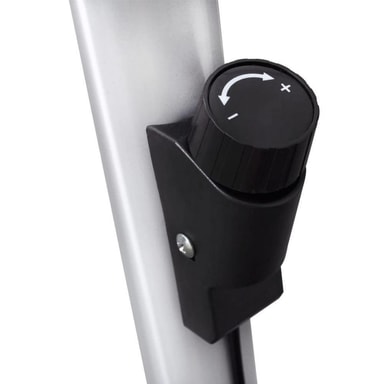 vidaXL Träningscykel remdrift svart - Elgiganten