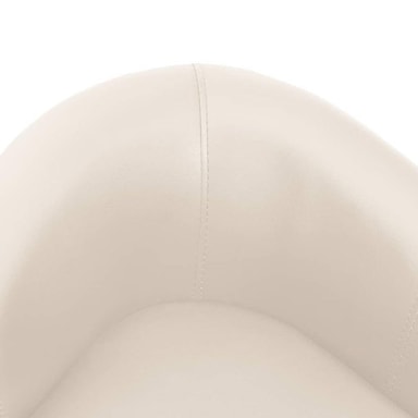 vidaXL Hundsoffa naturvit 67x41x39 cm konstläder - Elgiganten - Elgiganten