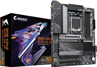 Gigabyte B650 AORUS Elite AX V2 moderkort - Elgiganten - Elgiganten