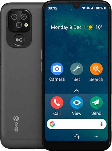 Doro 8110 smartphone (grafit) - Elgiganten - Elgiganten