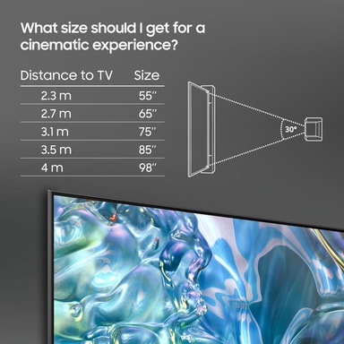 Samsung 55" Q60D 4K QLED Smart TV (2024) - Elgiganten - Elgiganten