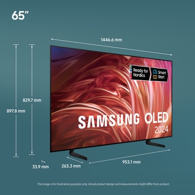 Samsung 65" S85D 4K OLED Smart TV (2024) - Elgiganten - Elgiganten