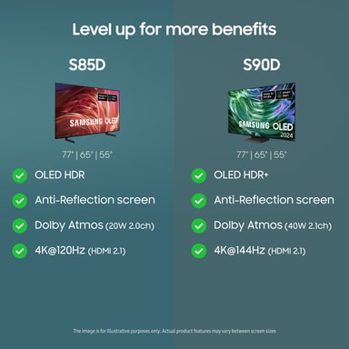 Samsung 65" S85D 4K OLED Smart TV (2024) - Elgiganten - Elgiganten