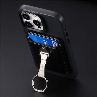 Magnetisk korthållare med justerbar stativ Ringhållare för iPhone 15/1 ...