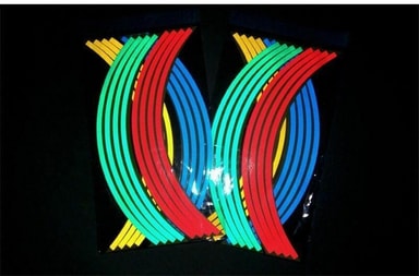 Självhäftande reflex-stripes till cykel, 5 ark - Elgiganten