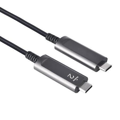 NÖRDIC 5m Aktiv AOC Fiber kabel USB 3.1 Gen2 Type C till Type C 4K 60Hz ...