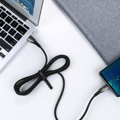 Mcdodo USB A to C Snabbladdningskabel 5A 1,5m Huawei flash charger 10V 4A Oppo Xiaomi stöd för ...