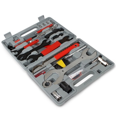 tectake Cykelverktyg 44 delar - grå - Elgiganten