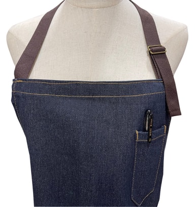 Denimförkläde med ficka för kaféer, bagerier, restauranger - Elgiganten