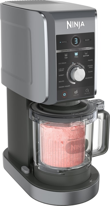 Ninja CREAMi Deluxe glassmaskin NC501EU (svart/silver) - Elgiganten ...