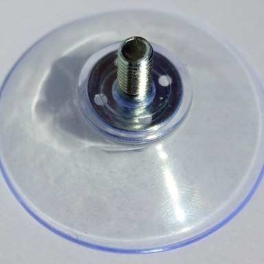 Starka sugkoppar med skruvar 50-pack Transparent 20 mm - Elgiganten