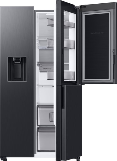 Samsung Side-by-side RH68DG885DB1EF (svart rostfritt) - Elgiganten ...