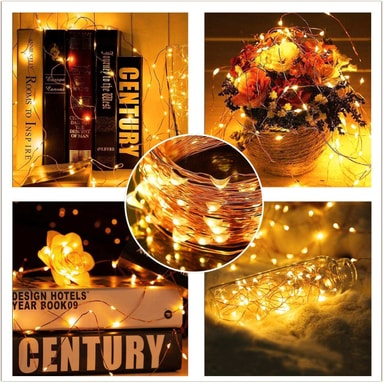 LED ljusslinga med solcell 10 meter 1-pack - Elgiganten