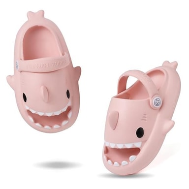 Hajtofflor med tjock & mjuk sula Strl 21 - Rosa - Elgiganten