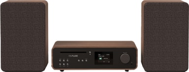 Pure Classic Stereo micro Hi-Fi-system (kaffe) - Elgiganten - Elgiganten