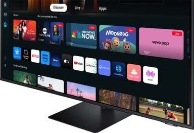 Samsung Smart Monitor M7 43" bildskärm (svart) - Elgiganten - Elgiganten