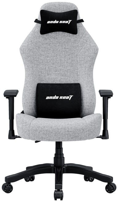 AndaSeat Luna gamingstol (grått tyg) - Elgiganten - Elgiganten