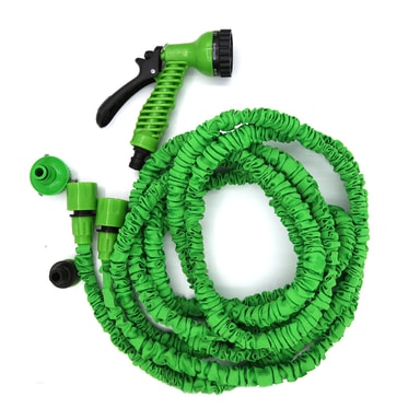 Utdragbar vattenslang med munstycke 5-15 meter - Elgiganten - Elgiganten