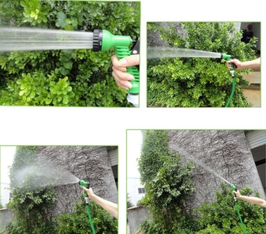 Utdragbar vattenslang med munstycke 5-15 meter - Elgiganten - Elgiganten