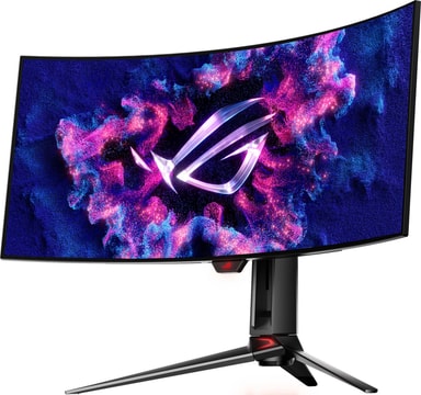 ASUS ROG Swift PG34WCDM 34" OLED bildskärm för gaming - Elgiganten - Elgiganten