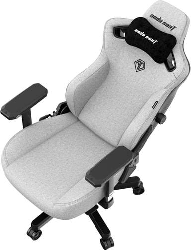 AndaSeat Kaiser Series 3 gamingstol (grå) - Elgiganten - Elgiganten