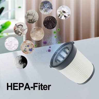 2-pack dammsugarfilter för Fabuletta FSV101 GIRNOOR G160 [UNK] G165 - Elgiganten