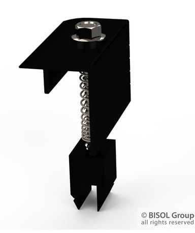 Bisol EasyMount Black End Clamp 30mm - Elgiganten