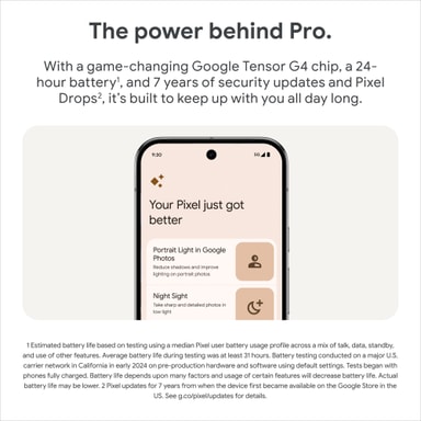 Google Pixel 9 Pro 5G smartphone 16/256GB (obsidian) - Elgiganten ...