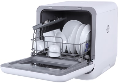 Logik Bänkdiskmaskin LDW2PB24E (svart/vit) - Elgiganten - Elgiganten