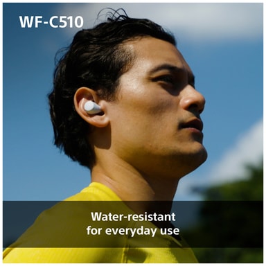 Sony WF-C510 true wireless in-ear hörlurar (blå) - Elgiganten - Elgiganten