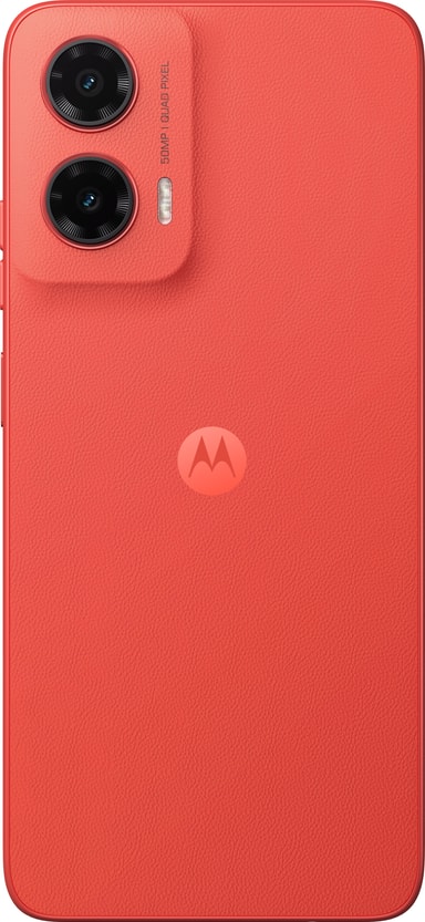 Motorola G35 smartphone 5G 4/128GB (Guava Red) - Elgiganten - Elgiganten