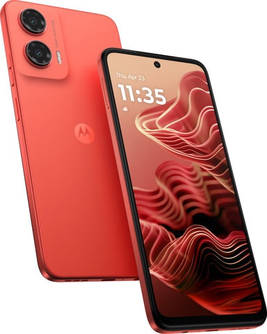 Motorola G35 smartphone 5G 4/128GB (Guava Red) - Elgiganten - Elgiganten