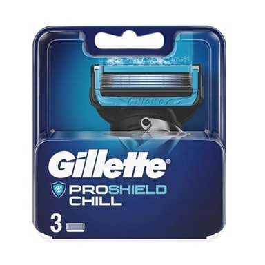 Gillette Fusion ProShield Chill Rakblad 3-pack - Elgiganten - Elgiganten