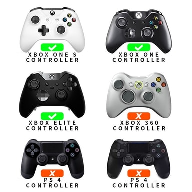 För Xbox One S One Elite Handkontroll ABXY Utbytes knappar - LjusBlå ...