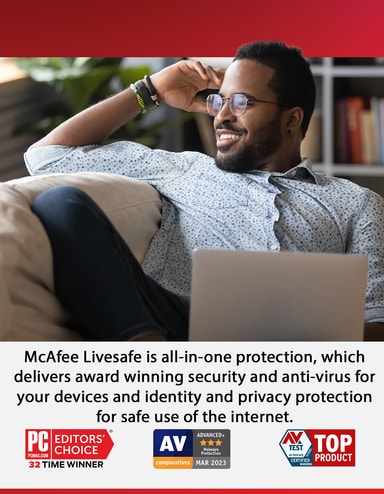 McAfee LiveSafe Plus 1 år - PC Windows,Mac OSX,iOS,Android - Elgiganten ...