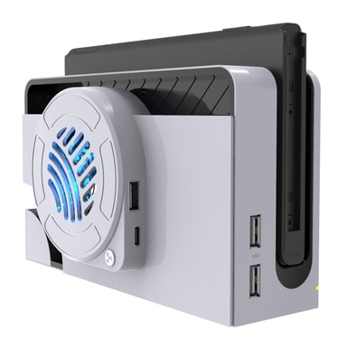 Kompatibel med Nintendo Switch OLED Dock Kylfläkt Back Cover Cooler ...
